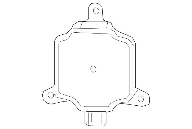 Genuine Toyota Blind Spot Detection System Warning Sensor part# 88162 ...