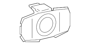 89348-33240-B0 - Park Sensor Retainer 2021-2024 Toyota Camry | Ourisman ...