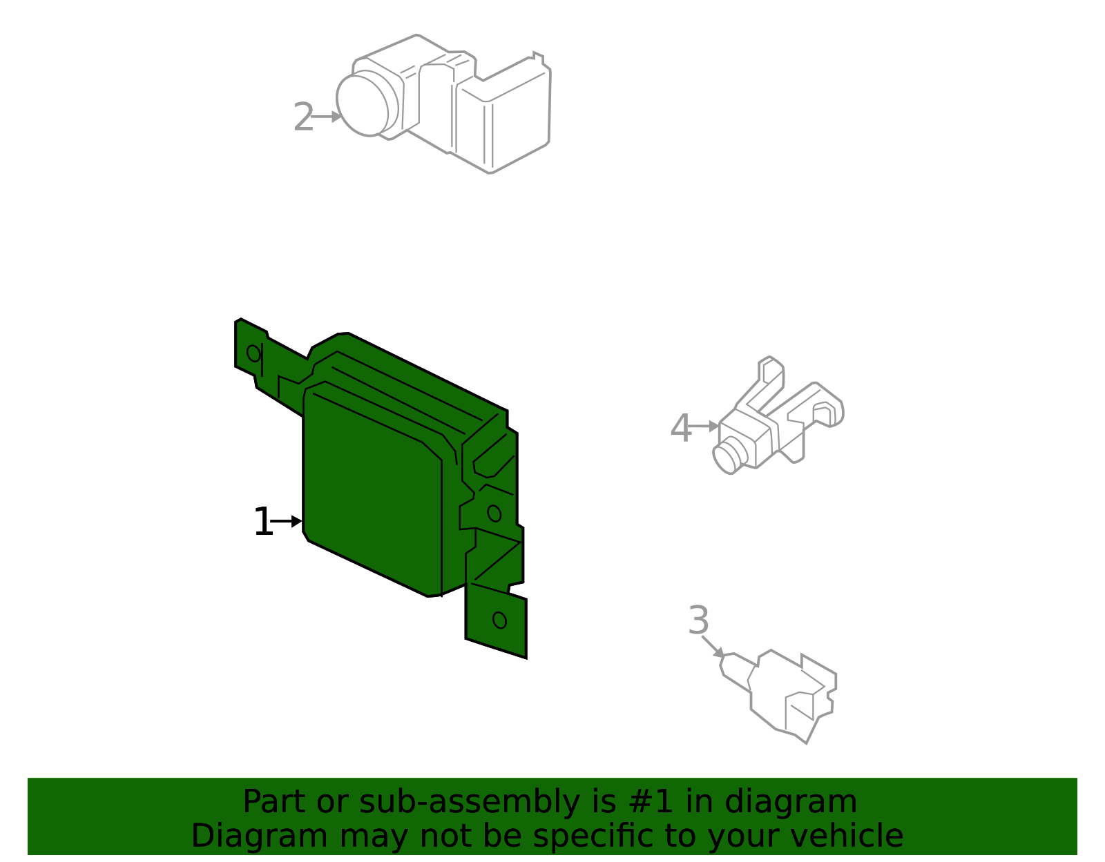 99110-R0000 - Distance Sensor 2022-2024 Kia Carnival | Kia.Parts Store