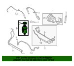 Genuine OEM Power Steering Pump Reservoir Part# LR000578 Fits 2008-2015 ...