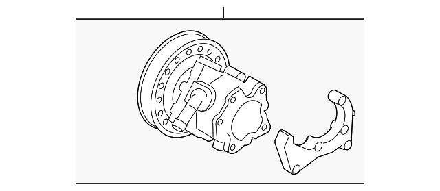 2008-2012 Land Rover LR2 Power Steering Pump LR007207 | JaguarParts.com