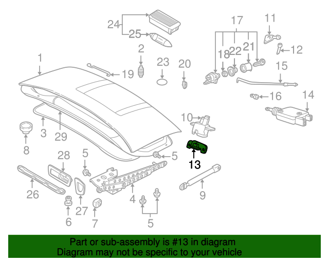 Genuine BMW 51-24-1-934-163 | Striker | FREE Shipping on Most Orders ...