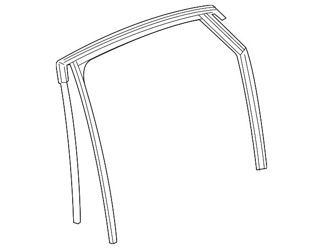 4M0-839-432-B - Window Channel 2017-2023 Audi | Audi OEM Parts