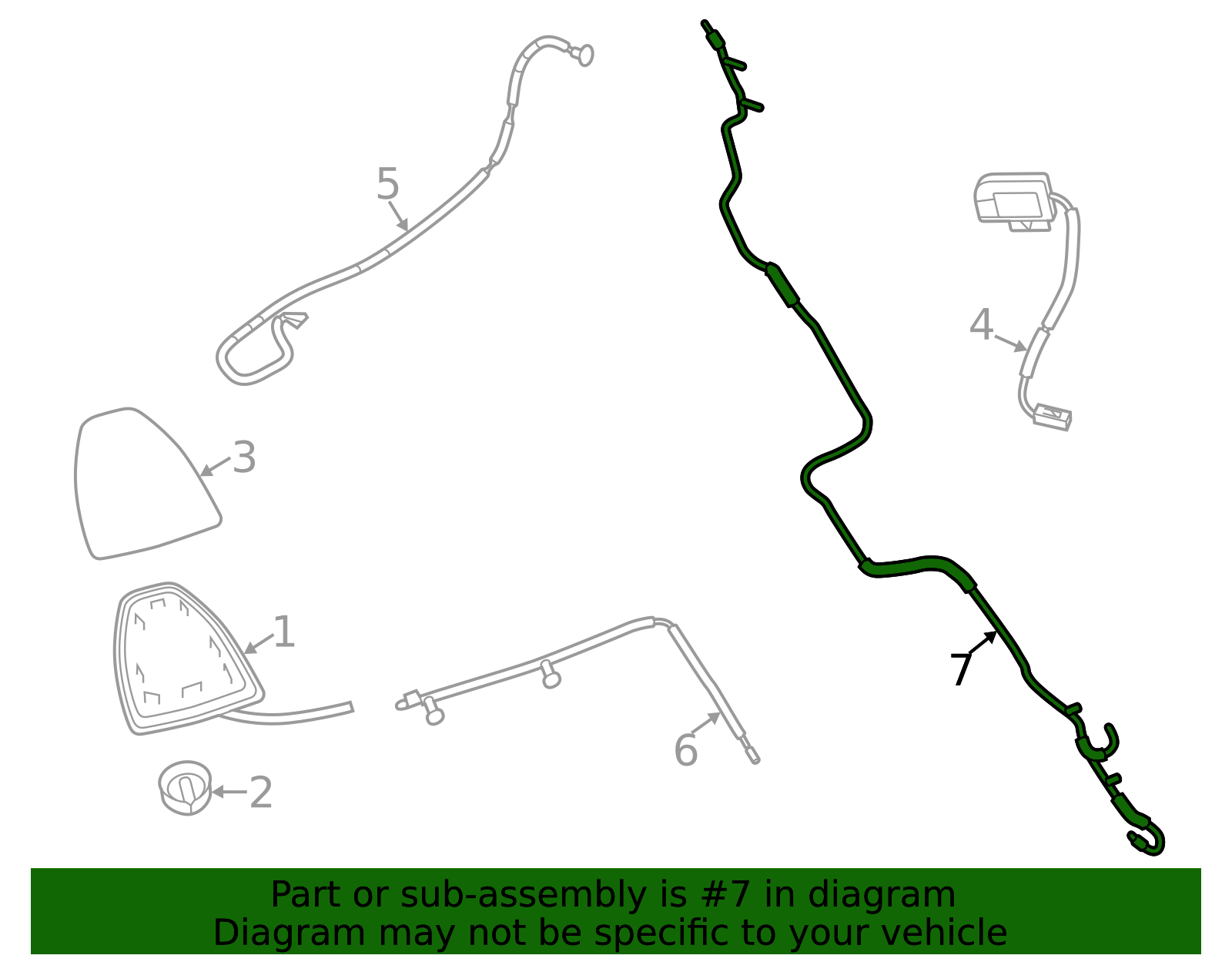 28243-9HF0A - 2021-2025 Nissan Altima - Feed Line | Anicra Nissan Parts