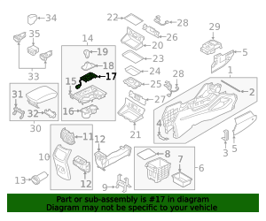 2019-2021 Hyundai Tucson Shift Indicator 84654-D3010 | OEM Parts Online