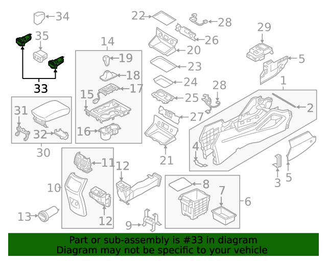 Genuine Power Outlet for 2016-2022 Hyundai | Part# 95120-C1100 ...