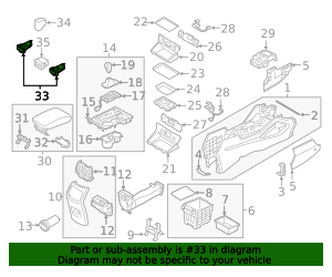 Genuine Power Outlet for 2016-2022 Hyundai | Part# 95120-C1100 ...