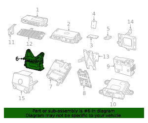 68251159AE - Front Fascia Wiring | Mopar Parts Canada