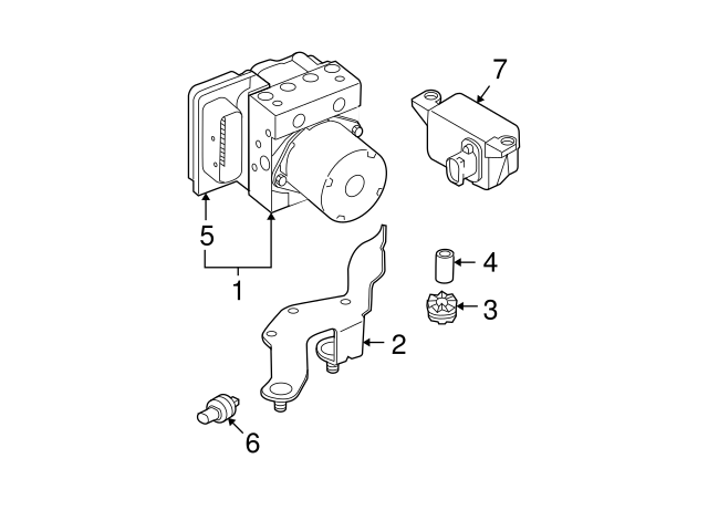 34526782370 - 2006-2014 BMW Speed Sensor (34-52-6-782-370) | BMW of ...