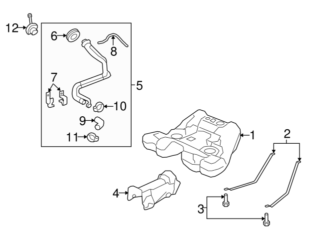 OEM NEW 2011-2017 GM Chevrolet Cadillac Buick Sensor Assembly Flex Fuel ...