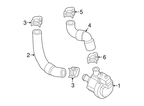 Hoses & Pipes for 2015 Volkswagen Golf | OEM Parts Online