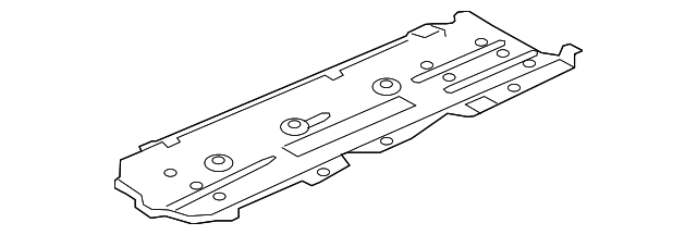 74606-TGG-A10 - Under Cover 2017-2021 Honda Civic | Honda Parts Online