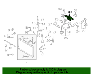 25620-23640 - Thermostat Housing 2004-2011 Kia | Kia.Parts Store