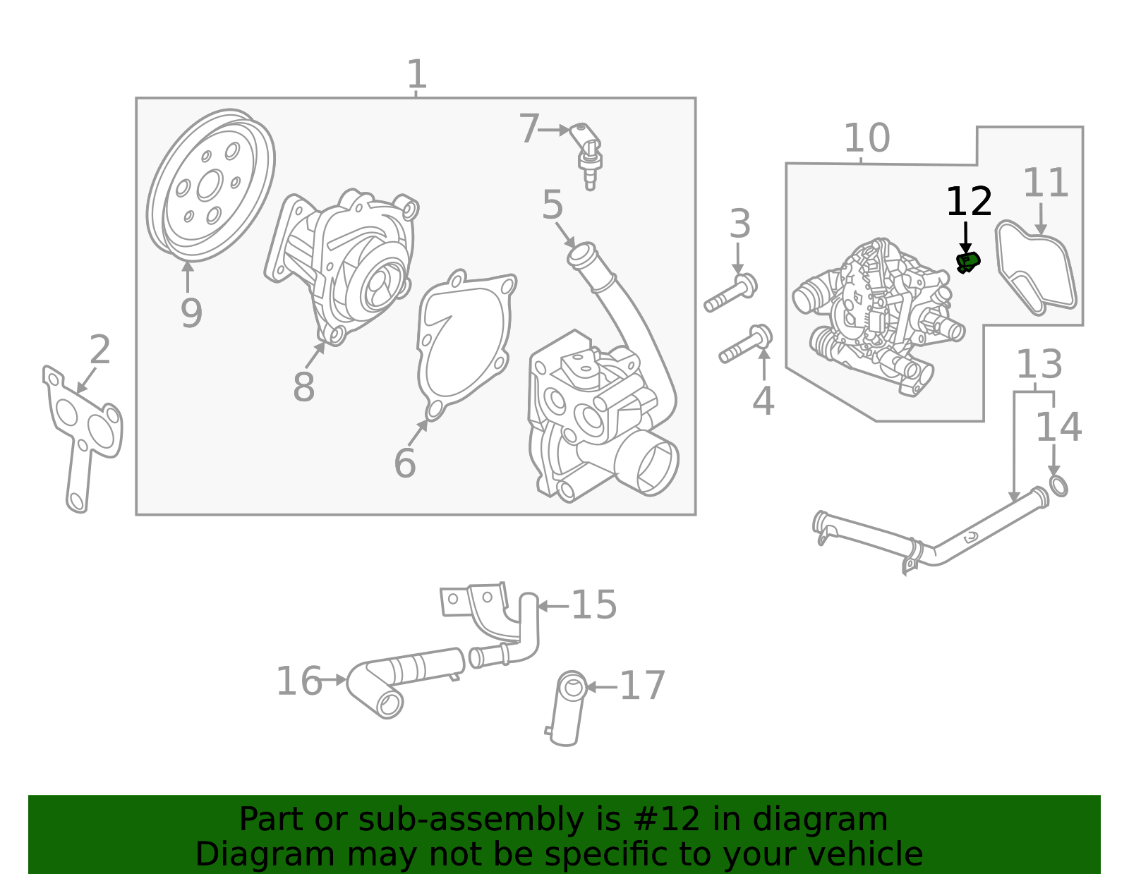 2021-2025 Kia Engine Coolant Temperature Sensor 39220-2U001 | Retail ...