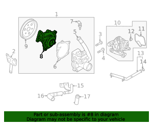 2021-2023 Kia Water Pump Assembly 25100-2S000 | QuirkParts