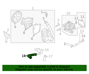 25476-2S500 - Engine Oil Cooler Line 2021-2022 Kia Sorento | Kia.Parts ...