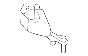 2018-2020 Volvo XC60 Auxiliary Radiator Upper Bracket 31439820 ...