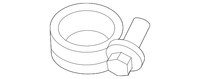 2020-2024 GM Emission Reduction Fluid Injector Clamp 55506825 GM ...
