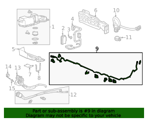 2020-2022 GM Emission Reduction Fluid Exhaust Front Pipe Injector ...