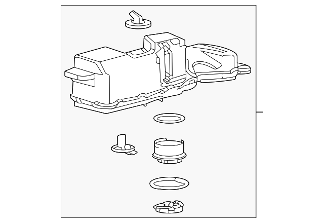 2020-2022 GM (Replaces 86790626) Emission Reduction Fluid Tank 86790695 ...