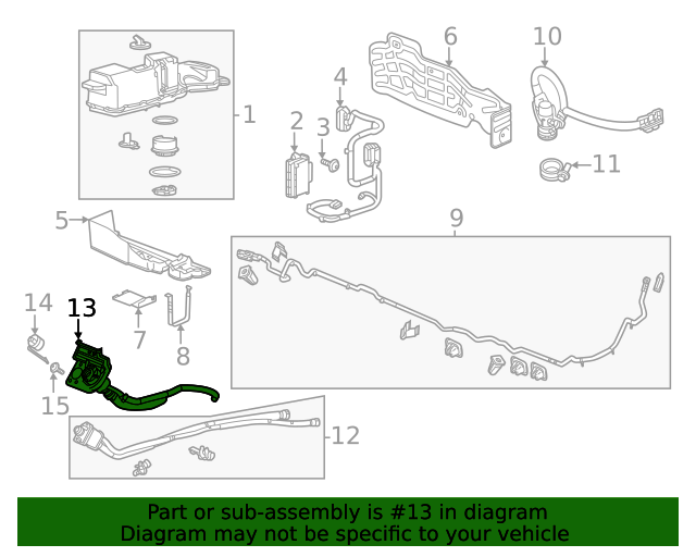 GM Parts | Fuel Tank Filler Pipe - (87844675) | GM Parts Store