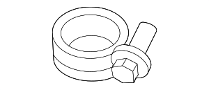 2020-2024 GM Emission Reduction Fluid Injector Clamp 55506825 GM ...