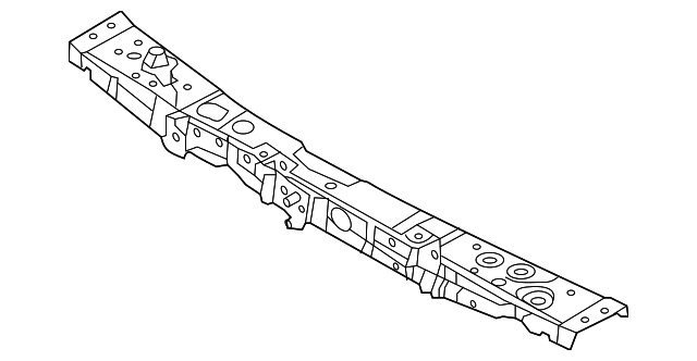 2012-2019 Nissan Versa Upper Tie Bar F2511-3ANMH | TascaParts.com