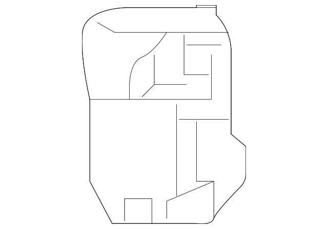 2015-2019 Nissan Versa Air Guide 62823-9KK0A | OEM Parts Online