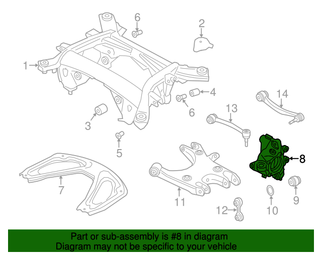 Genuine BMW 33-32-2-284-145 | Knuckle | FREE Shipping on Most Orders ...