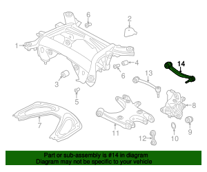 33-32-2-284-137 - Rear Lateral Arm - 2012-2019 BMW | Buy BMW Parts Now