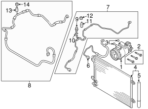 5C0-820-741-A - Liquid Line 2011-2015 Volkswagen | Volkswagen Parts Catalog