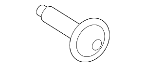 2015-2020 Ford Roller & Bracket Bolt -W710809-S450B | QuirkParts