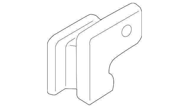 BK3Z-6125040-BA - Door Check Stop - 2015-2023 Ford | Lasco Auto Parts