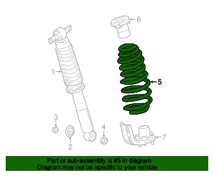 52441-THR-A11 - 2018-2025 Honda Odyssey - Spring Rear | Honda Parts Cheap