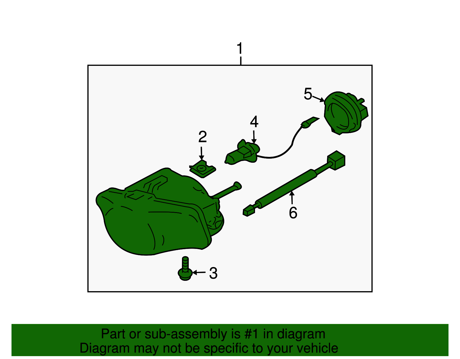 2003-2006 Subaru Fog Lamp Assembly 84501AE261 | Retail Performance Auto ...