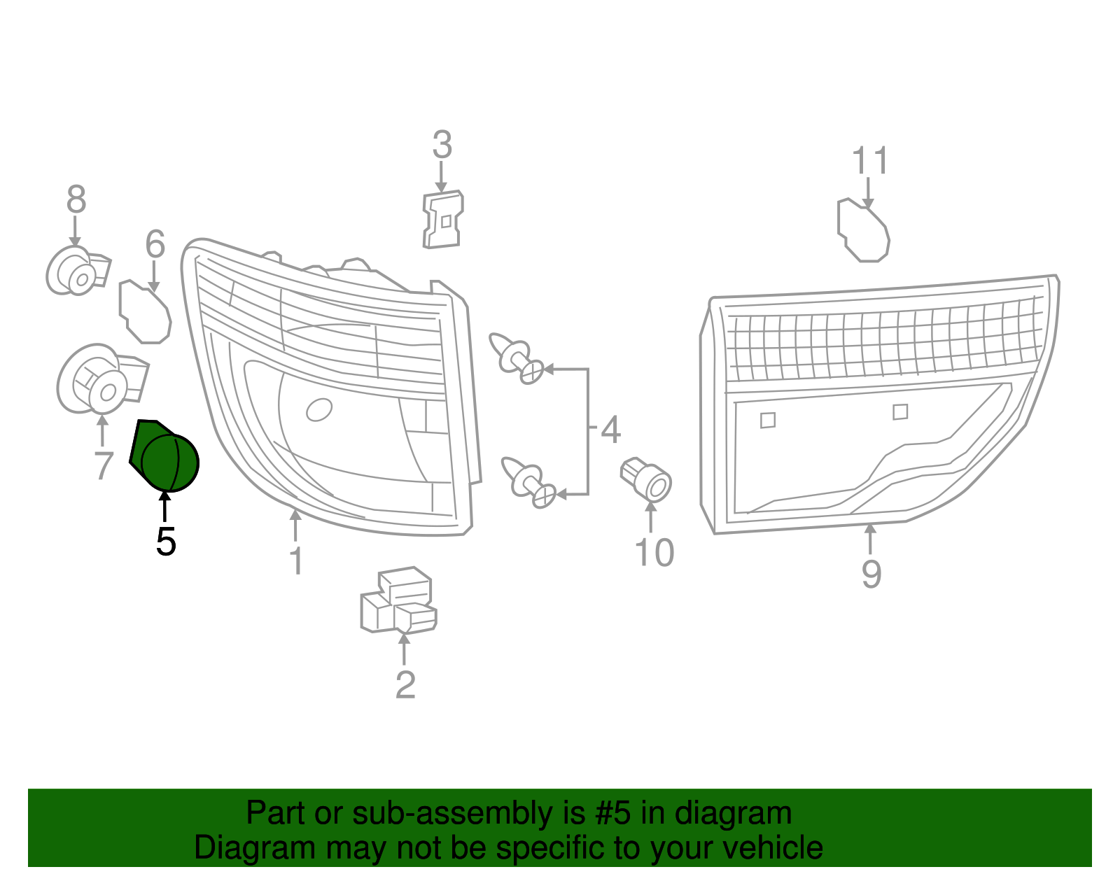 1988-2016 Mopar Bulb L0003057 | Mopar Parts Canada