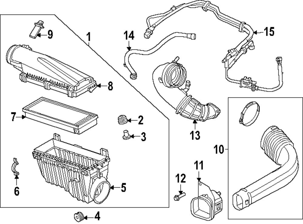 2025 Ford Explorer Temp Sensor LC3Z-12B579-C | QuirkParts