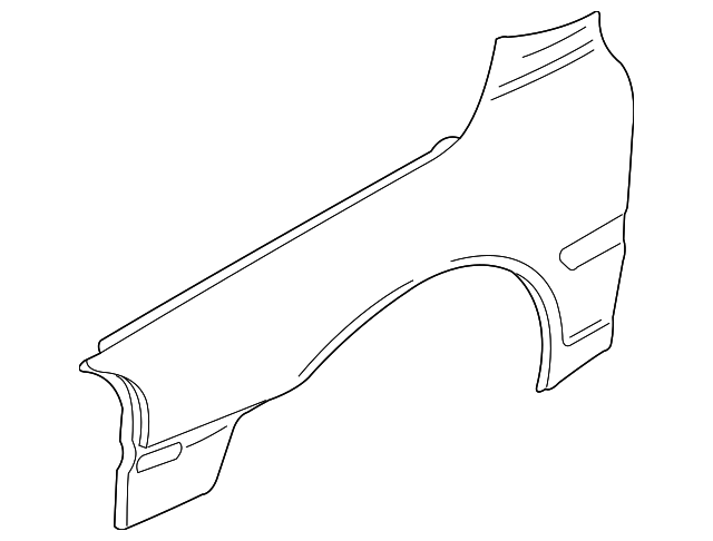 2001-2009 Volvo Fender 30796492 | Volvo Parts CA