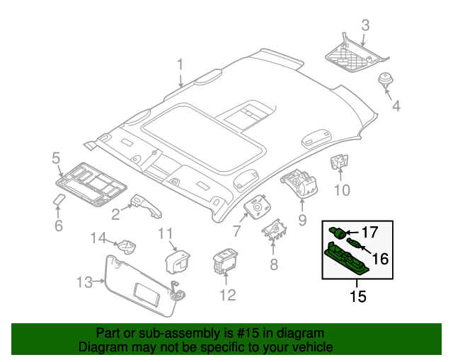 Genuine BMW 63-31-6-962-010 | Map Lamp | FREE Shipping on Most Orders ...