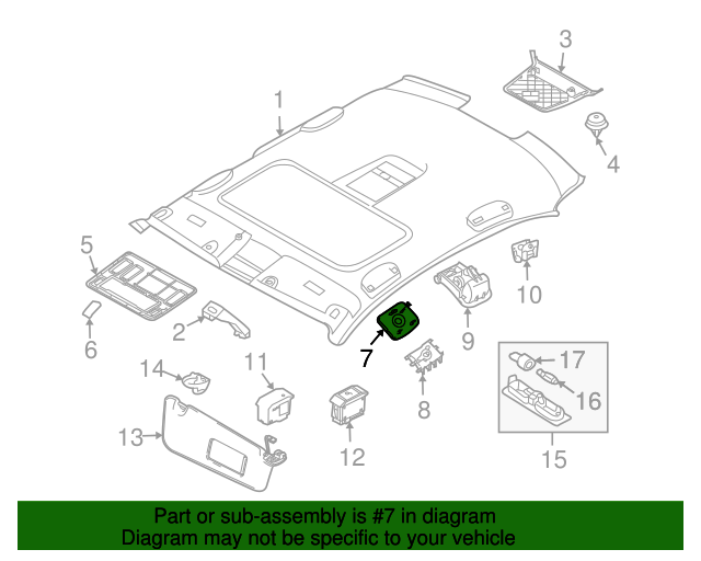 51167073652 - 2004-2007 BMW Front Cover (51-16-7-073-652) | BMW of ...
