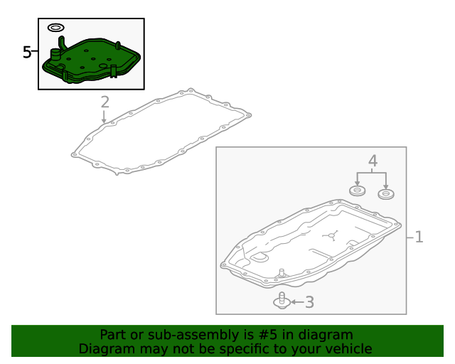 2022-2024 GM Filter (Replaces Part Number 24274402) 24295812 GM ...