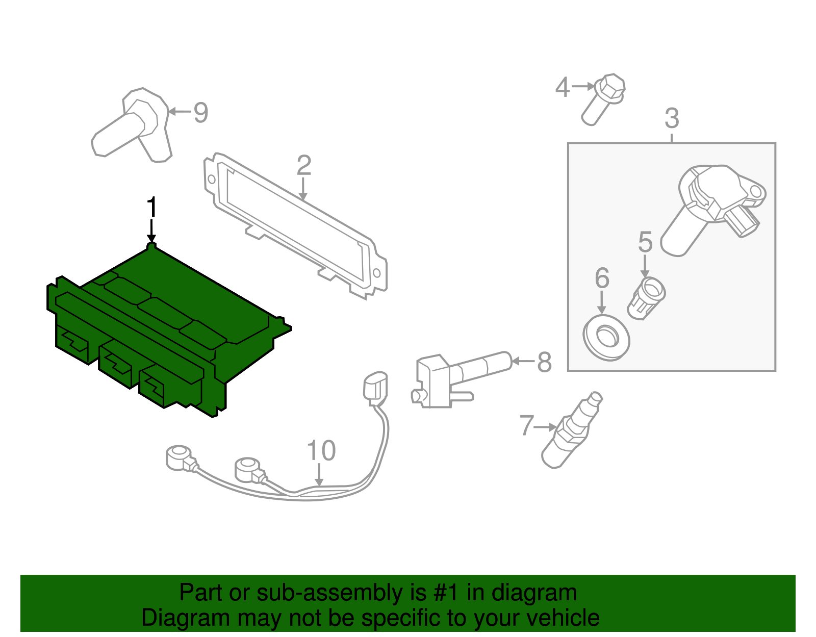 BT4Z-12A650-ATB - Pcm 2011-2013 Ford Edge | Big 3 Auto Parts