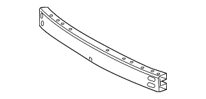 52021-02151 - Bumper Cover Reinforcement 2009-2013 Toyota Corolla ...