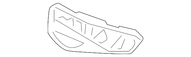 52116-02130 - Bumper Cover Retainer (Left, Front) - 2009-2010 Toyota ...