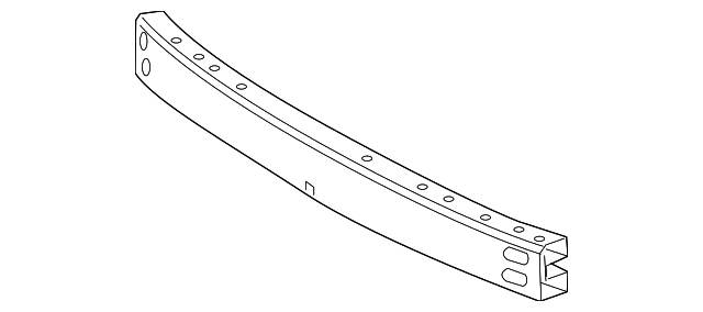 52021-02151 - Bumper Cover Reinforcement 2009-2013 Toyota Corolla ...