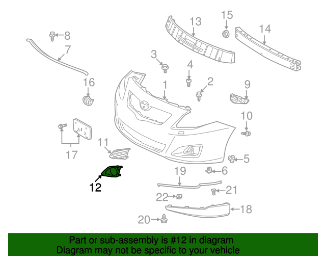 81482-02090 - Hole Cover 2009-2010 Toyota Corolla | Longo Toyota Parts