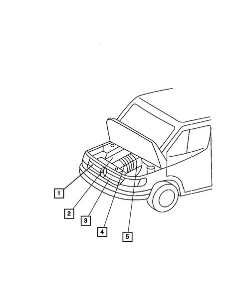 Under Hood for 2005 Dodge Sprinter 2500 | Mopar Wholesale Store