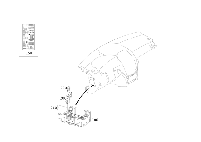 Fuse Box 004-545-61-01 | Mercedes-Benz Parts