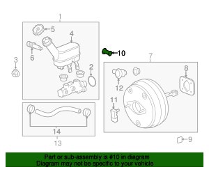 2008-2017 GM Brake Pedal Push Rod Pin 15186474 GM | GMPartsDirect.com
