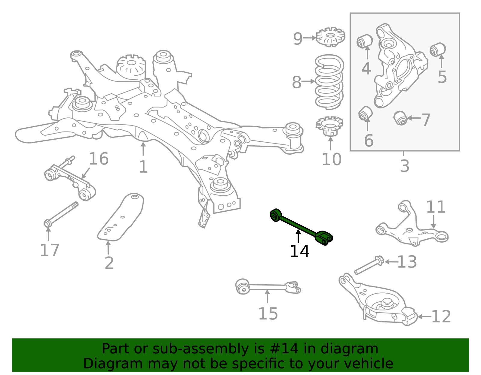 551A0-6CC0A - Track Bar 2019-2025 Nissan Altima | Nissan Parts ...